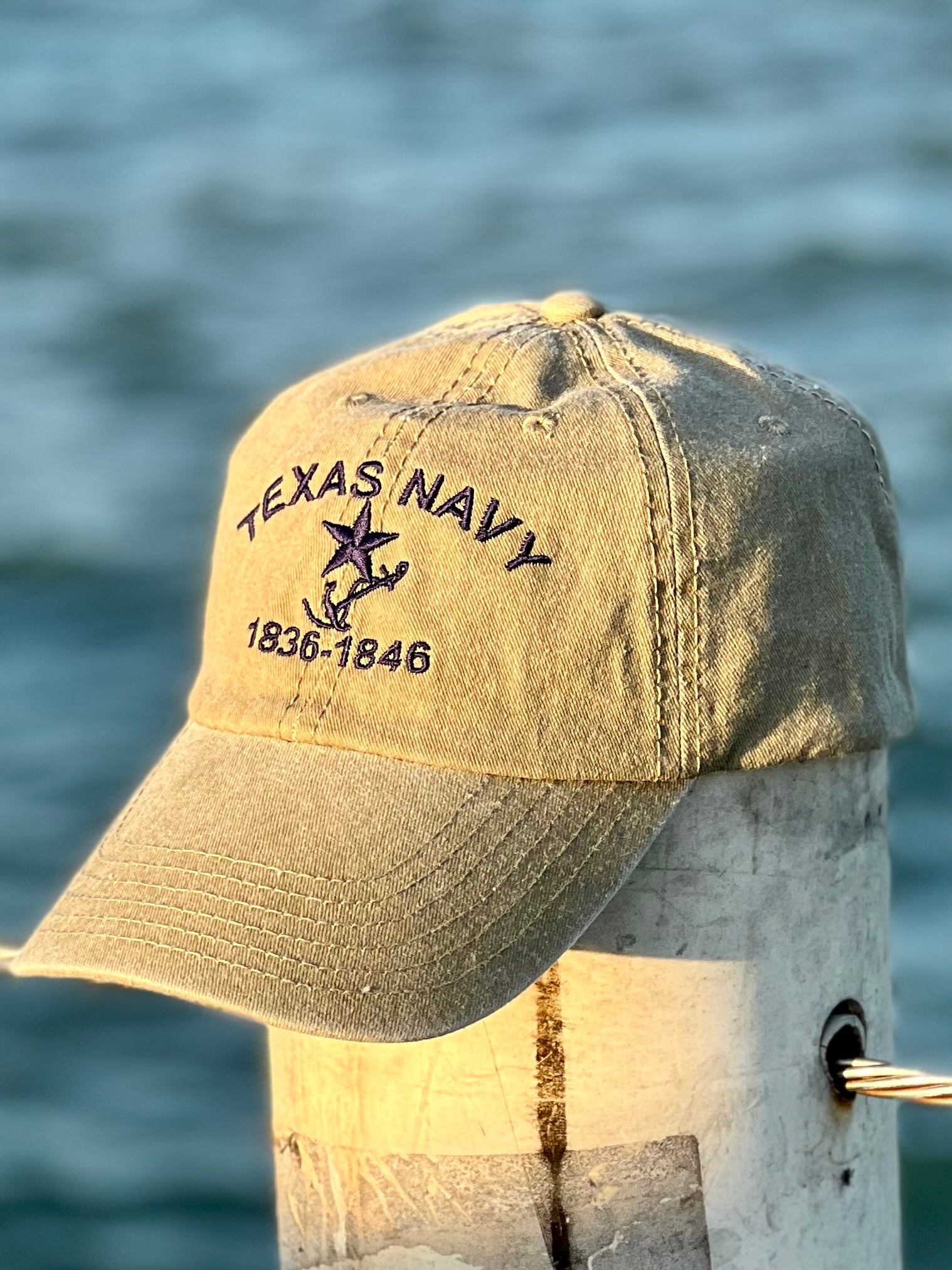 Texas Navy Cap - Khaki – Texas Navy Ships Store