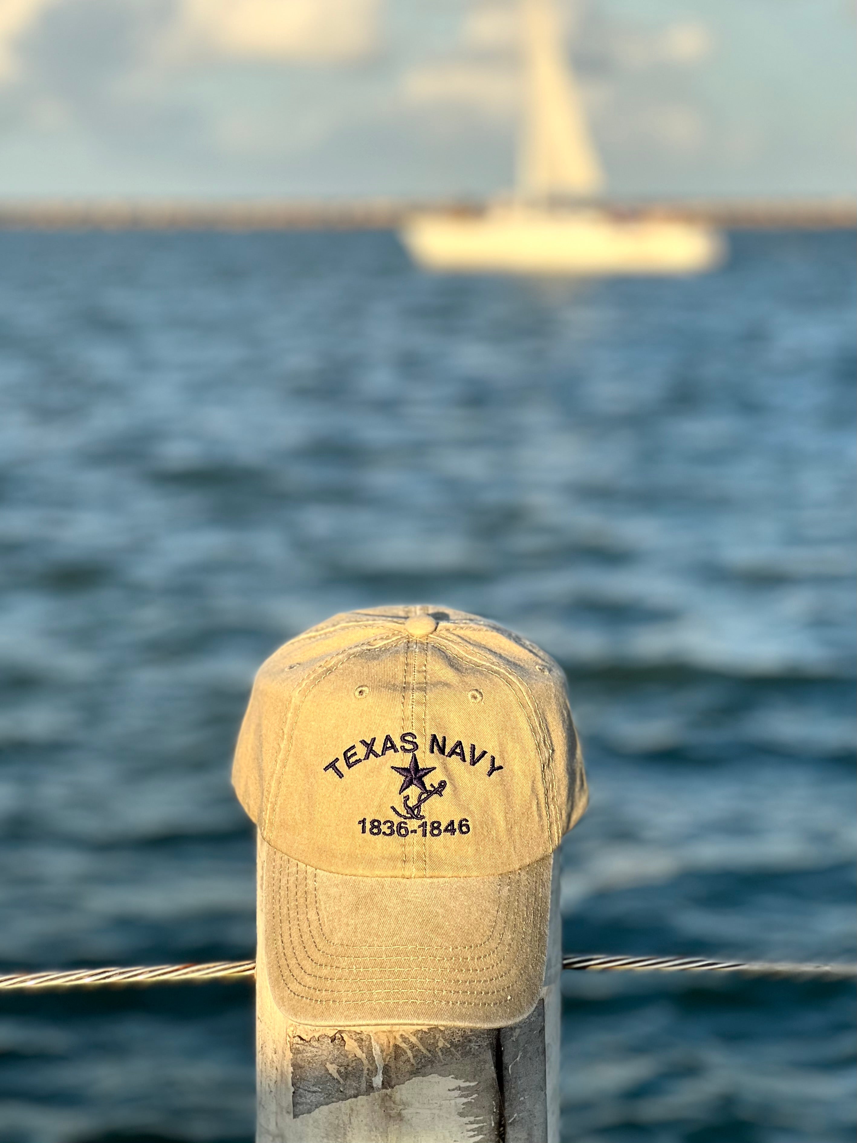 Texas Navy Cap - Khaki – Texas Navy Ships Store