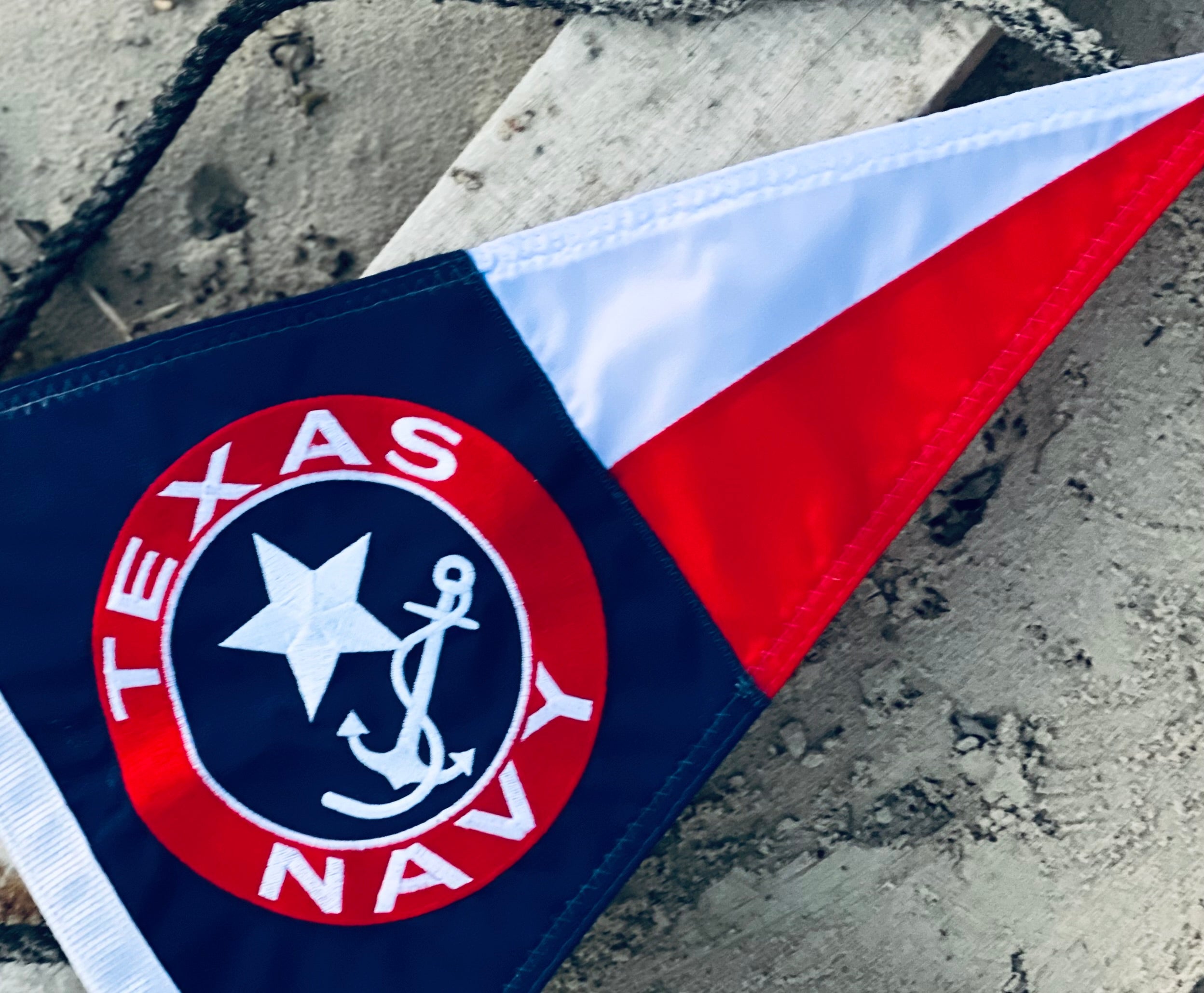 Texas Navy Logo Pennant – Texas Navy Ships Store